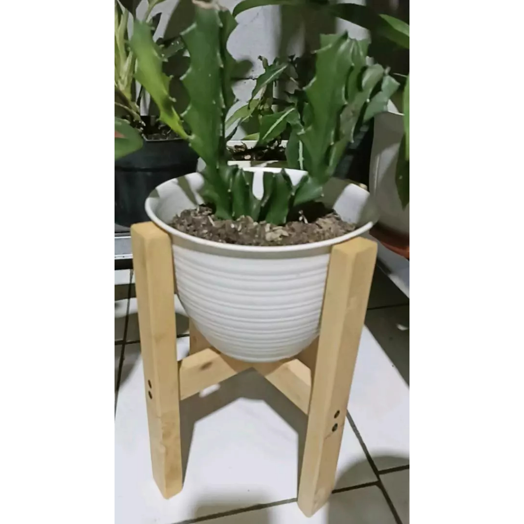 Jual standing pot bunga / rak taman tanaman pot holder / STANDING ...