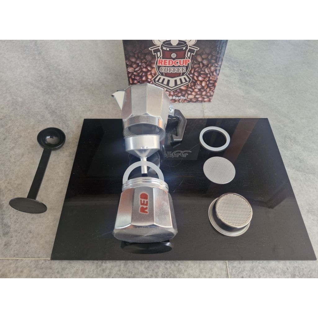 Jual TERBARU PROMO MURAH MOKAPOT REDCUP BARISTA ESPRESSO MAKER cup ...