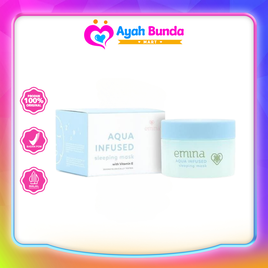 Jual Emina Aqua Infused Sleeping Mask 30g | Ayah Bunda Mart | Shopee ...