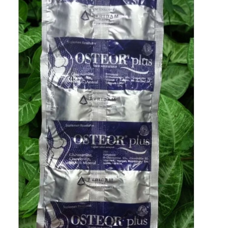 Jual multivitamin osteor plus 6 tablet strip | Shopee Indonesia