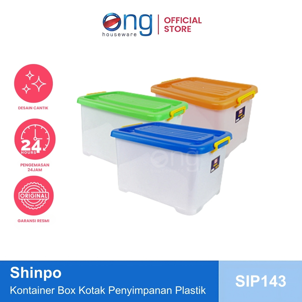 Jual Ong Houseware - Container Kontainer Box Kotak Penyimpanan Plastik ...