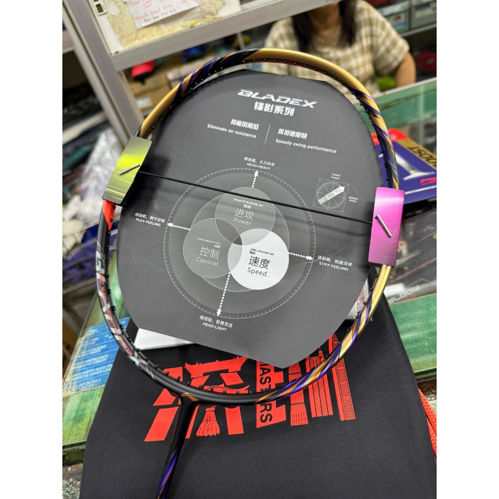 Jual Raket Badminton / Badminton Racket LI-NING BLADE X 900 CHINA ...