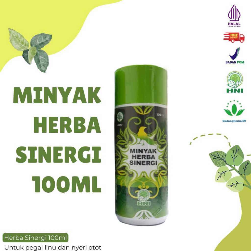 Jual Minyak Herba Sinergi 100ml - HNI MHS untuk pegal nyeri ot | Shopee ...