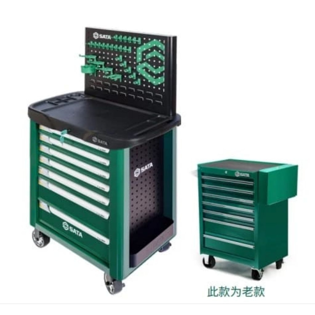 Jual SATA Kotak Lemari Tool Box Cabinet 7 Laci 95107 SATA Trolley 7 ...