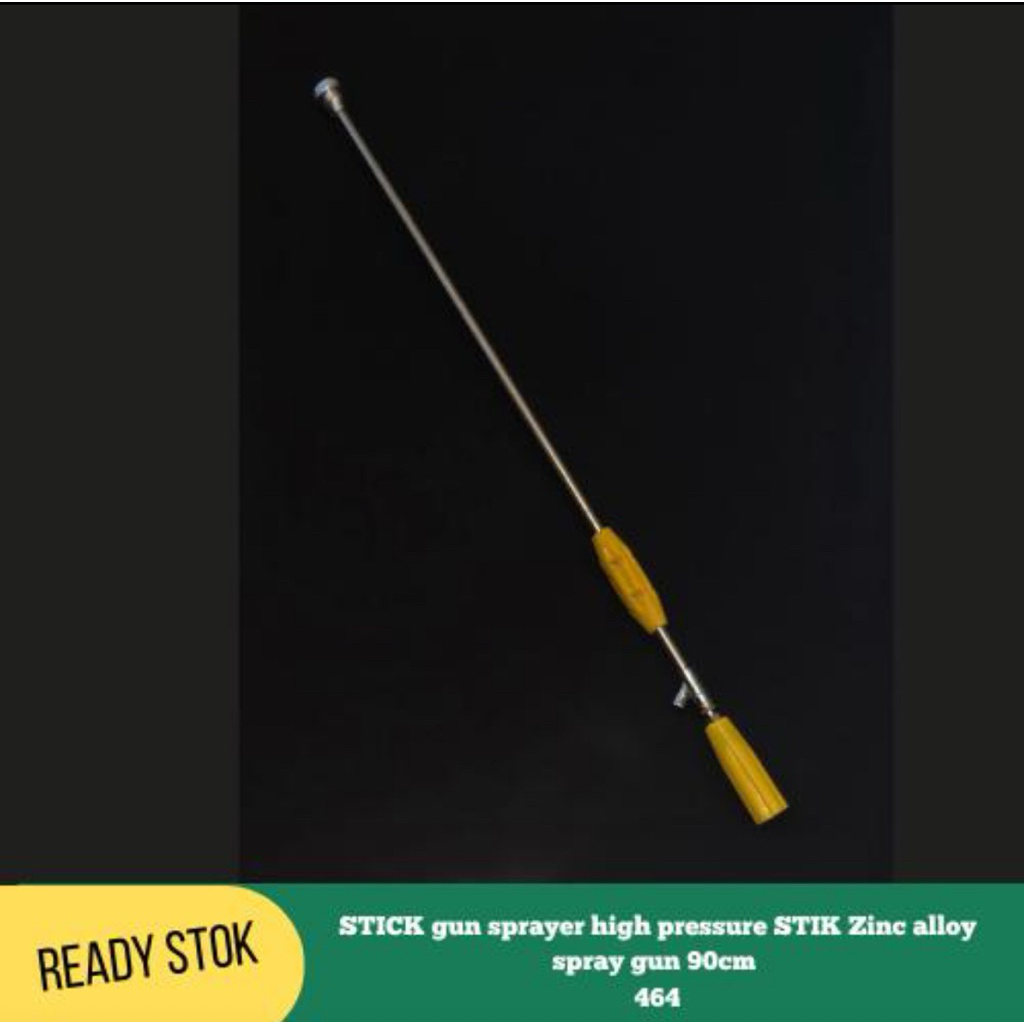 Jual stick gun sprayer high pressure stik zink alloy spray gun 90cm ...