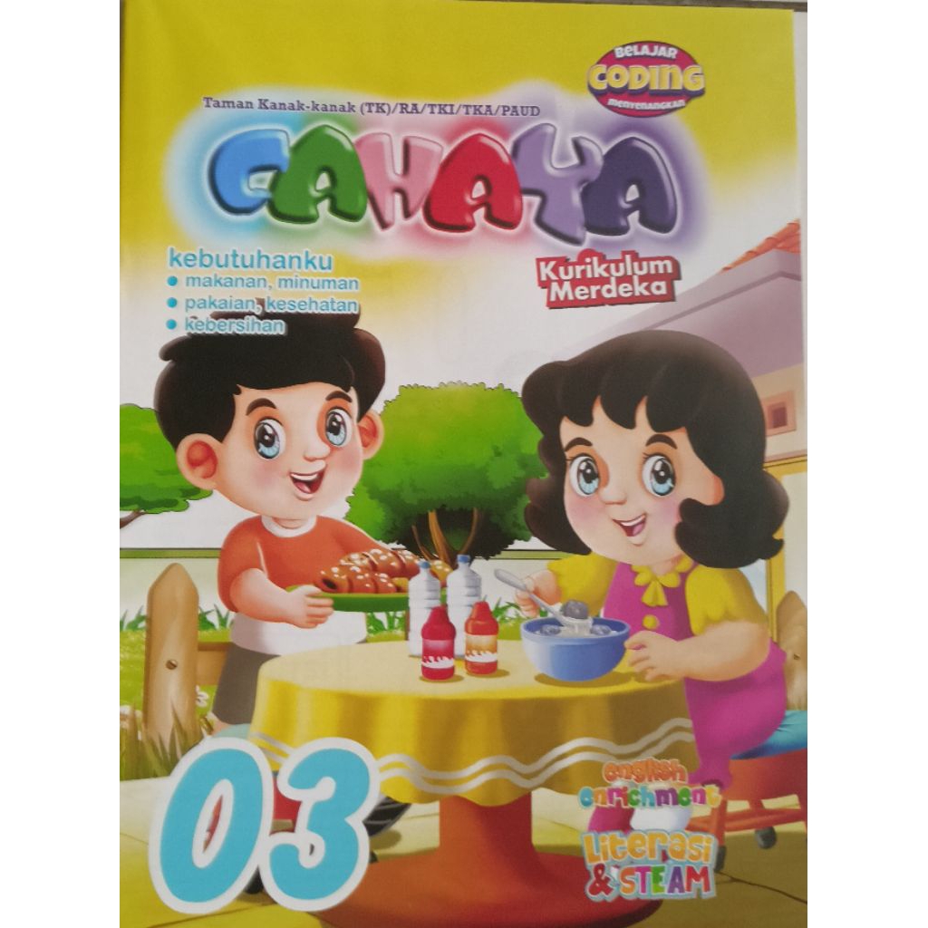 Jual Majalah Cahaya Tema 3 Kumer Model Coding | Shopee Indonesia