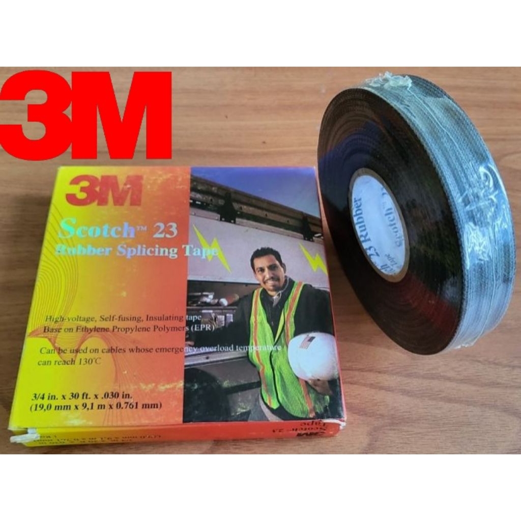 Jual isolasi tape karet scotch 23 3m original | Shopee Indonesia