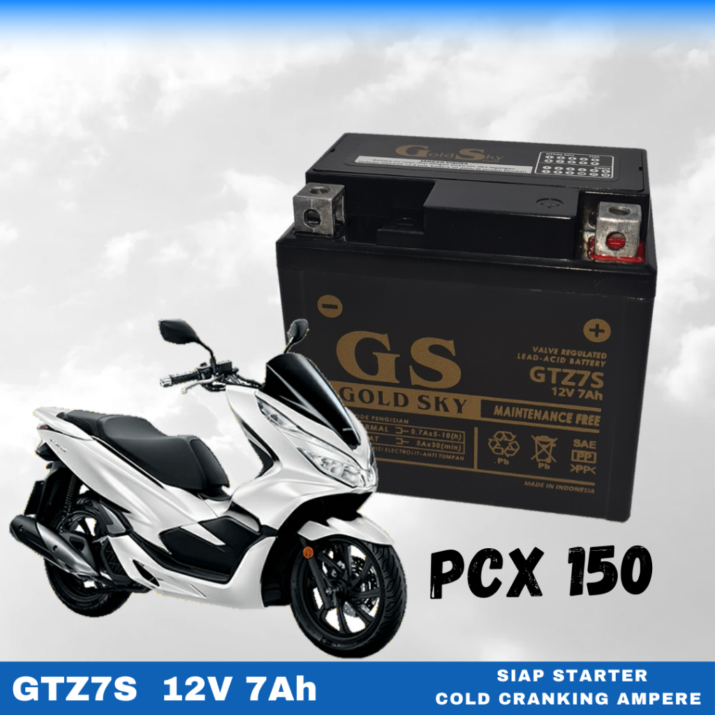Jual AKI KERING MOTOR PCX 150 ADV 150 PCX 160 ADV 160 GTZ7S GTZ6V YTZ6V ...