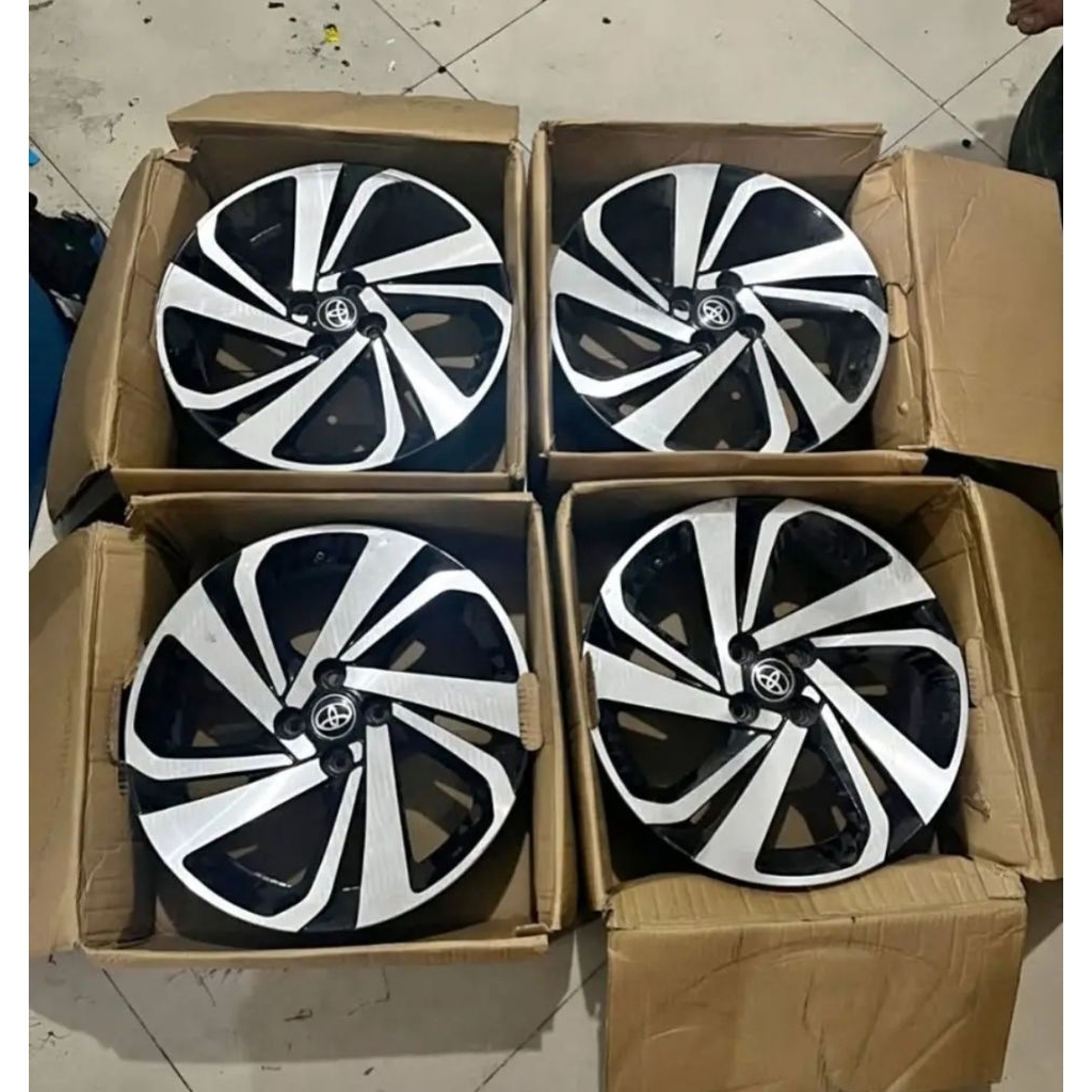 Jual VELG OEM TOYOTA RAIZE R17 PCD 4X100 ORIGINAL | Shopee Indonesia