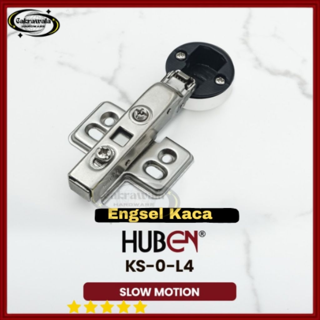 Jual Huben Engsel Sendok Kaca Slow Motion KS-L4 Lurus & Bungkun ...