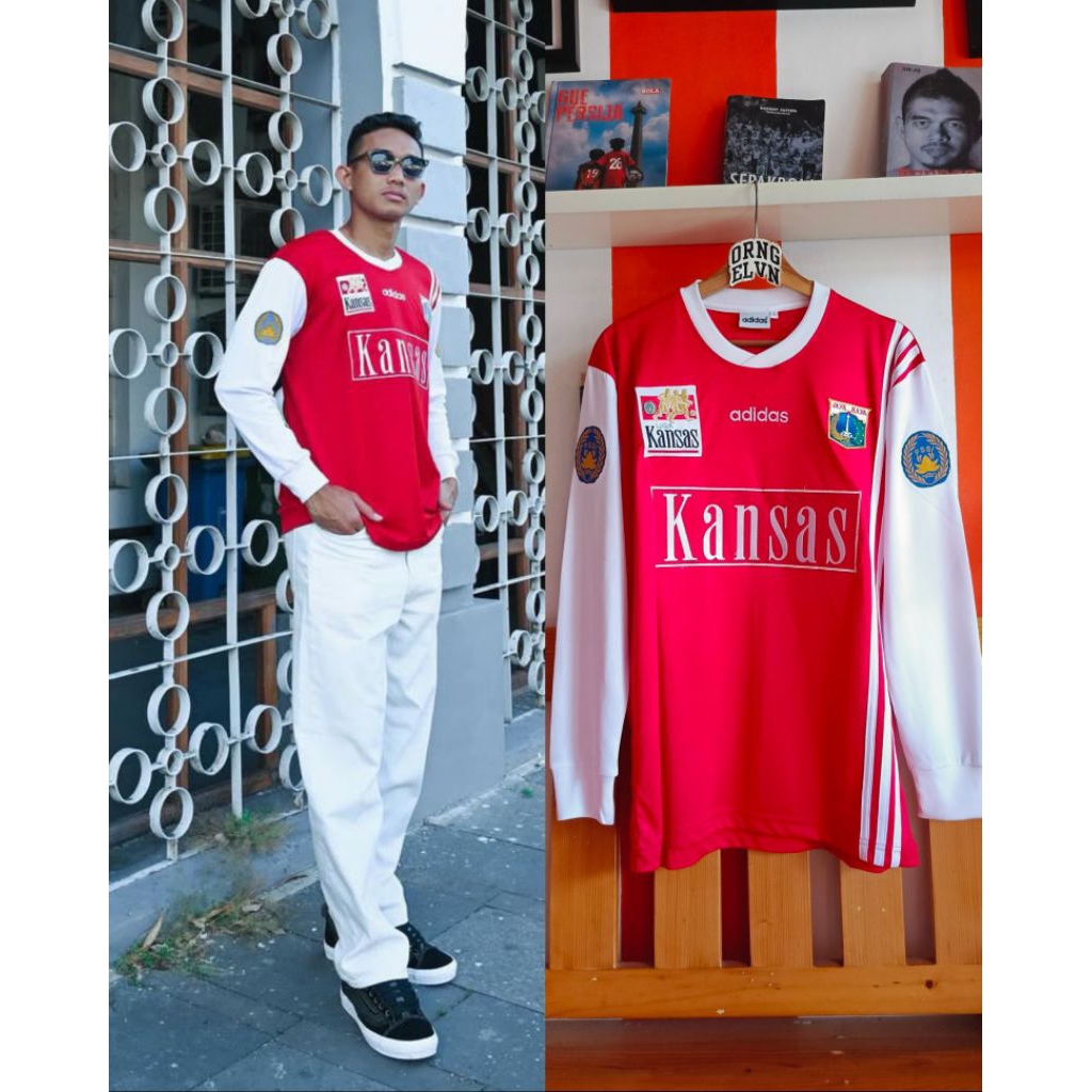 Jual Jersey Bola Persija Retro Longslevee: Timnas 2000, Kansas,1972,1985, 2001, 2002, 2009 ...
