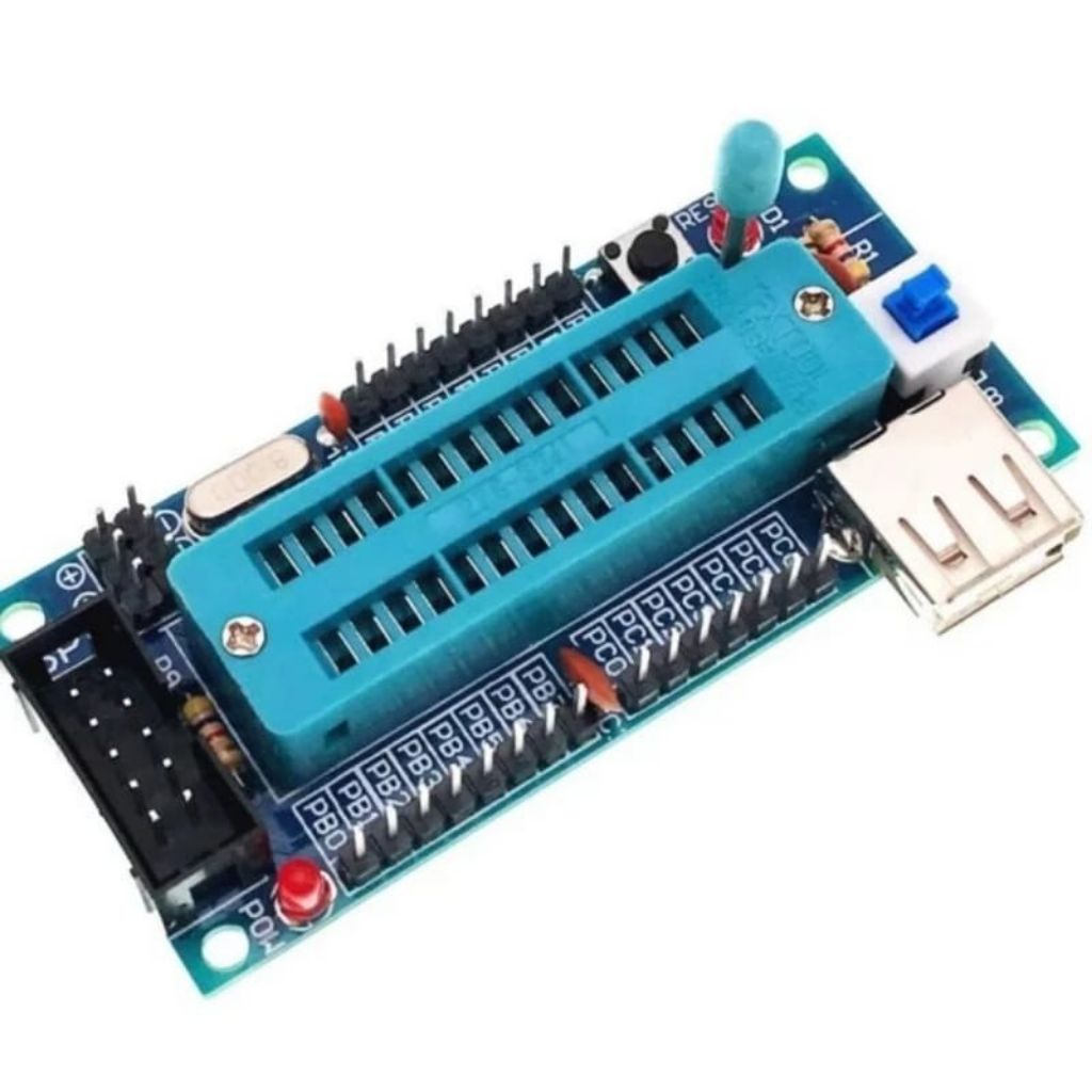 Jual avrisp avr ISP minimum system bootloader board atmega8 atmega328 ...