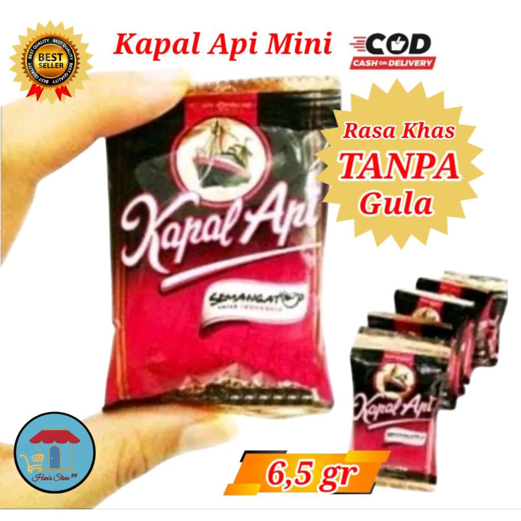 Jual Kopi KAPAL API SPECIAL Saset 6,5 gr Kopi Kapal Api Mini Tanpa Gula ...