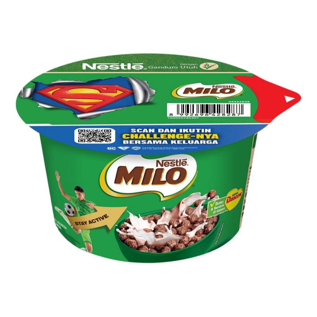 Jual Nestle Milo Sereal Cup Rasa Coklat 30g | Shopee Indonesia