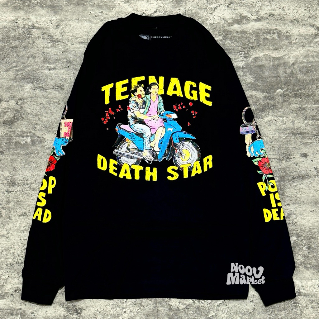 Jual Teenage Death Star - Pop Is Dead Tshirt - Black | Official ...