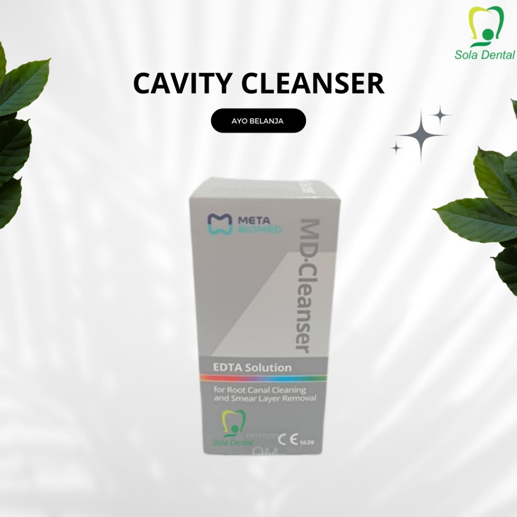 Jual Dental Cavity Cleanser/MD-Cleanser EDTA Solution META BIOMED ...