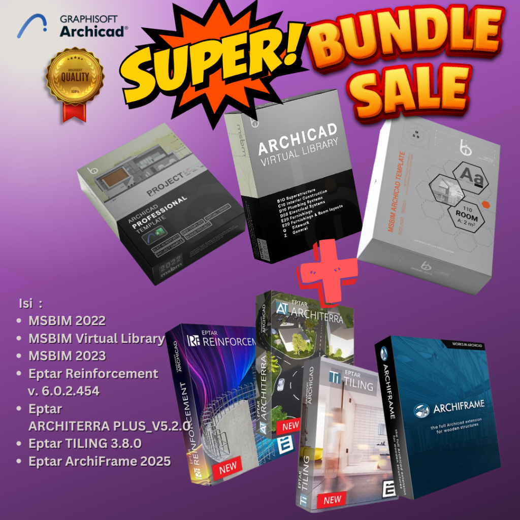 Jual Eptar + MSBIM " SUPER MEGA BUNDLE 2025 " - Eptar Reinforcement ...