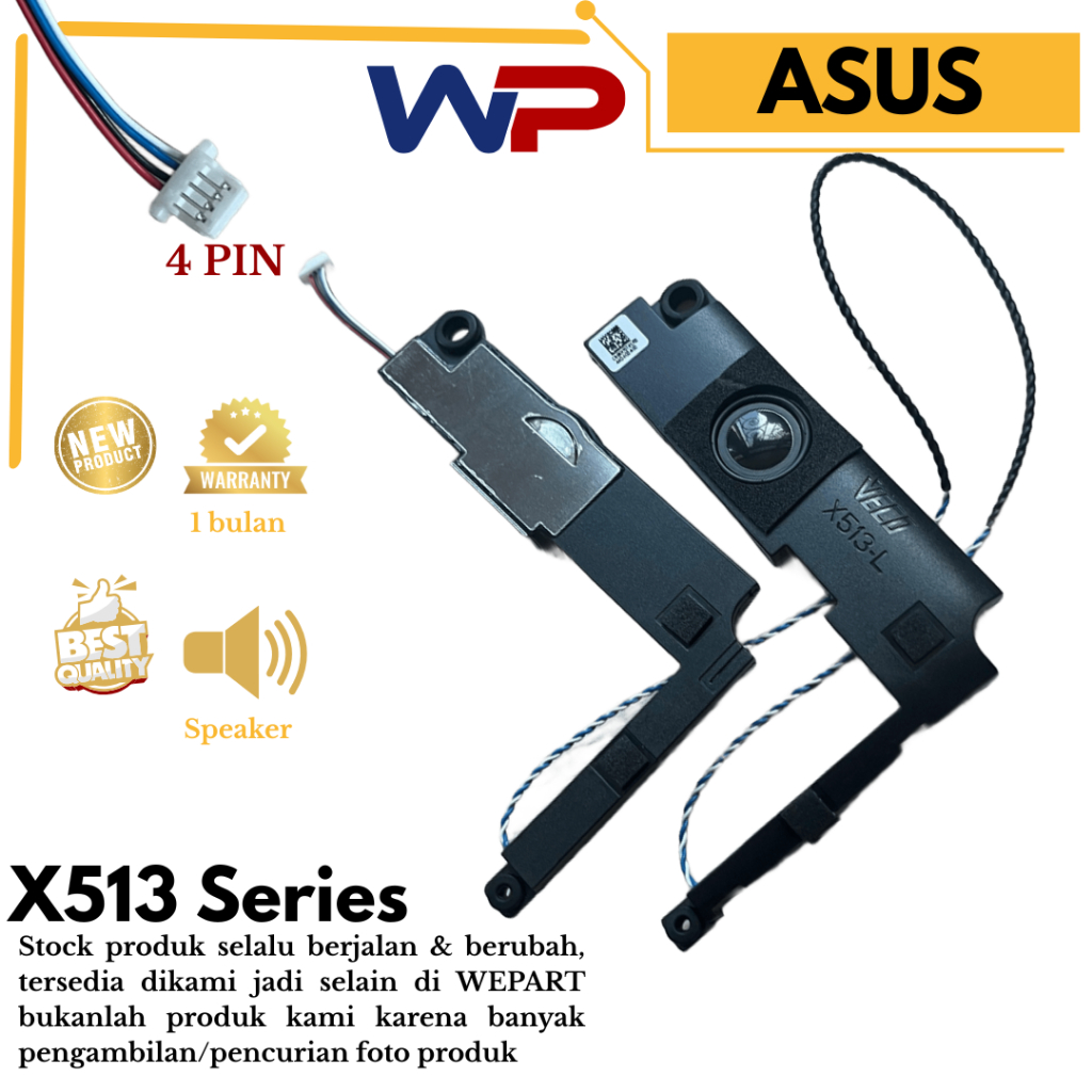 Jual Speaker Spiker Laptop Asus X513 F513E F513EA X513E X513FA X513FP ...