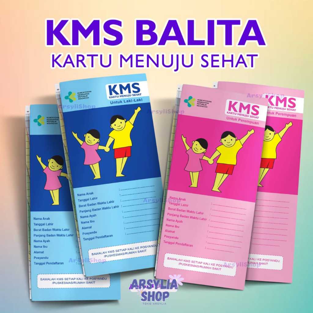 Jual KMS (Kartu Menuju Sehat) - Balita, Isi 5pcs | Shopee Indonesia