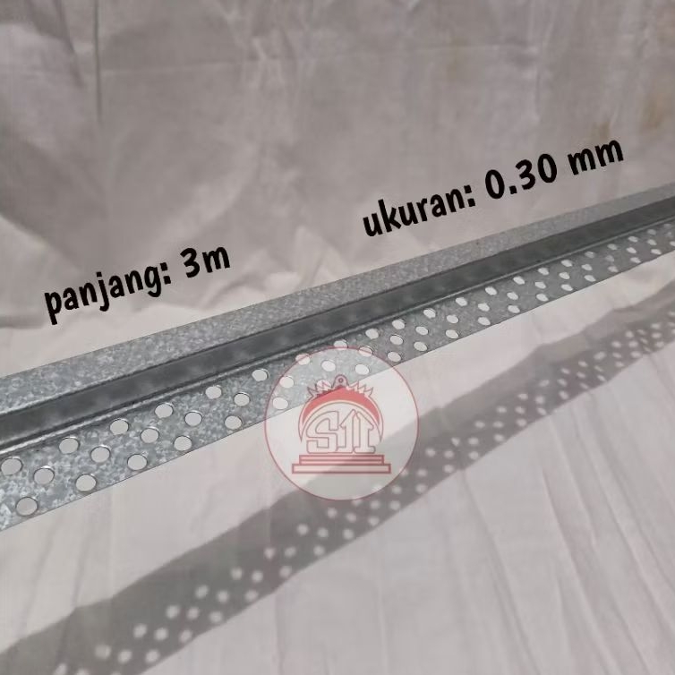 Jual Shadow Line Galvalum / Lis Bayangan Plafon Gypsum Panjang 3 Meter ...