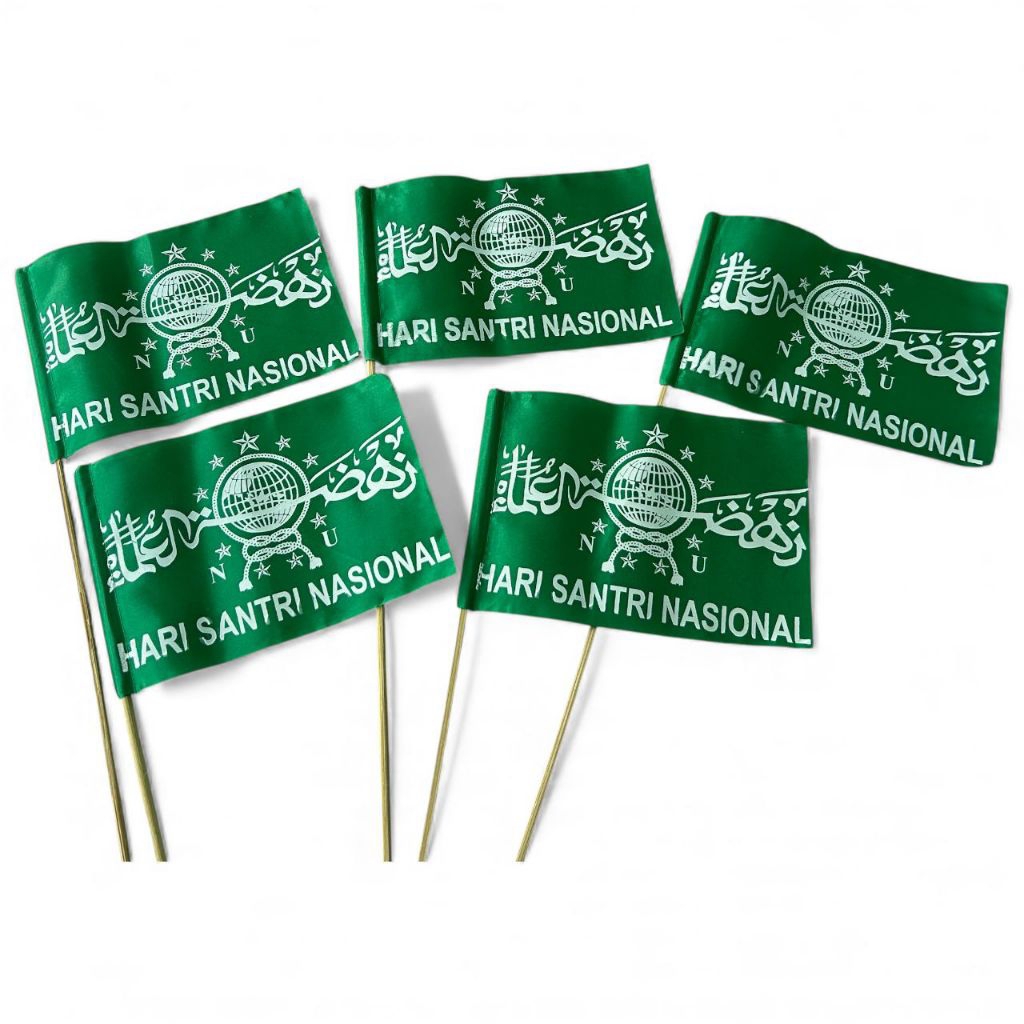 Jual BENDERA TANGAN HARI SANTRI NASIONAL / BENDERA NU HARI SANTRI ...