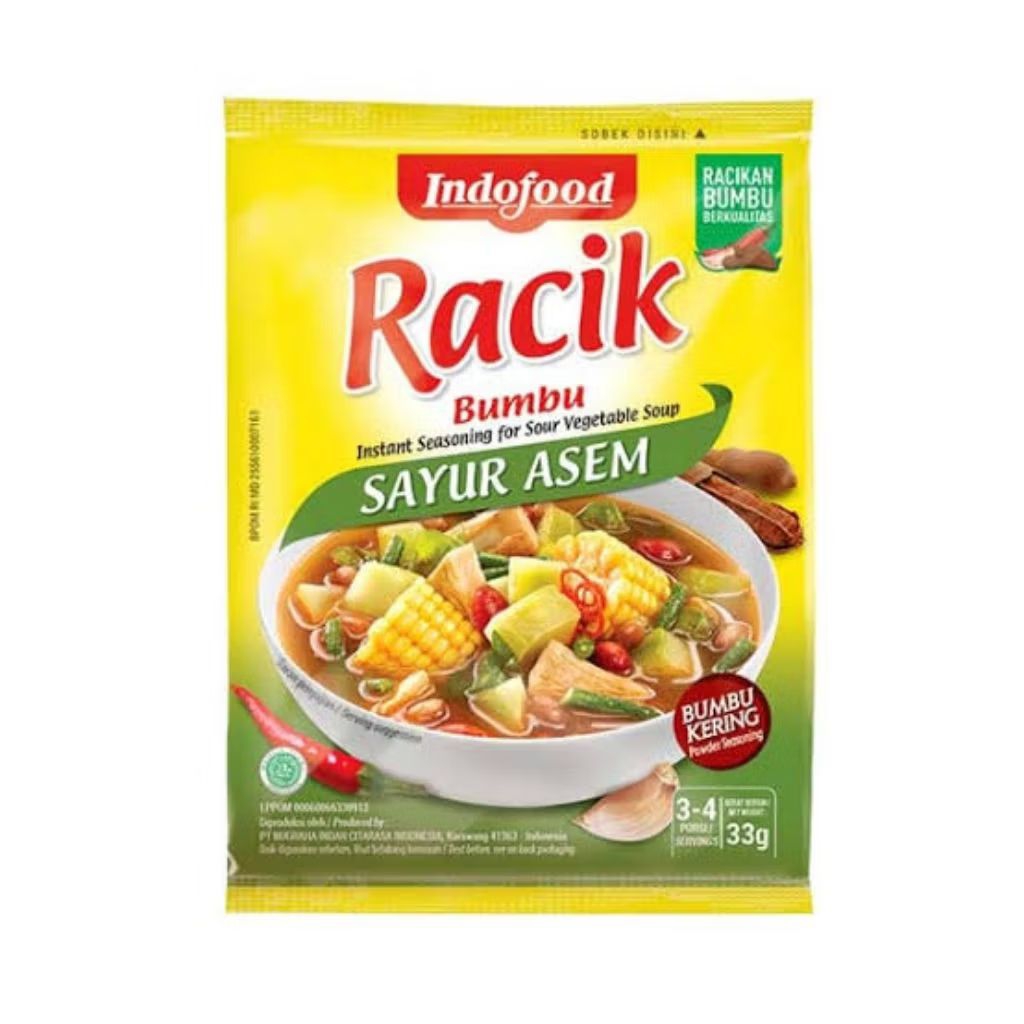 Jual Bumbu Racik Indofood Sayur Asem | Shopee Indonesia