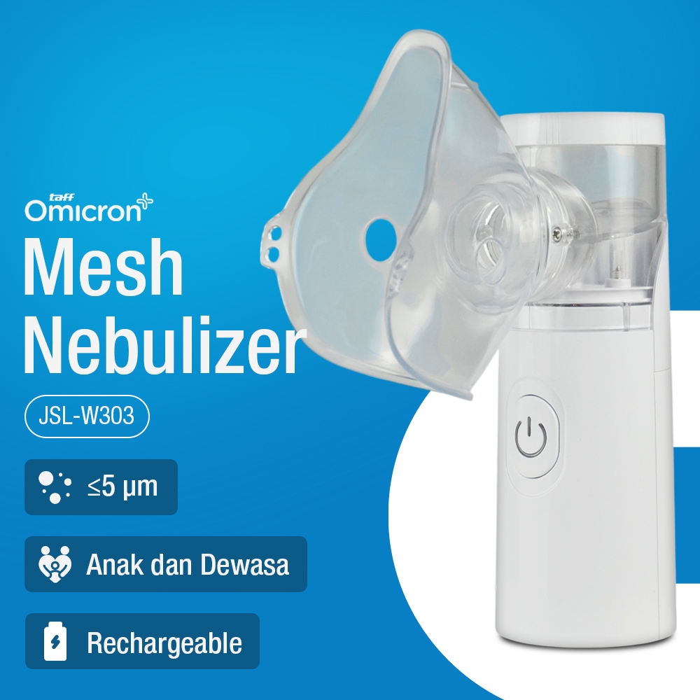 Jual Alat Terapi Pernapasan Mesh Nebulizer Portable Inhaler Versi ...