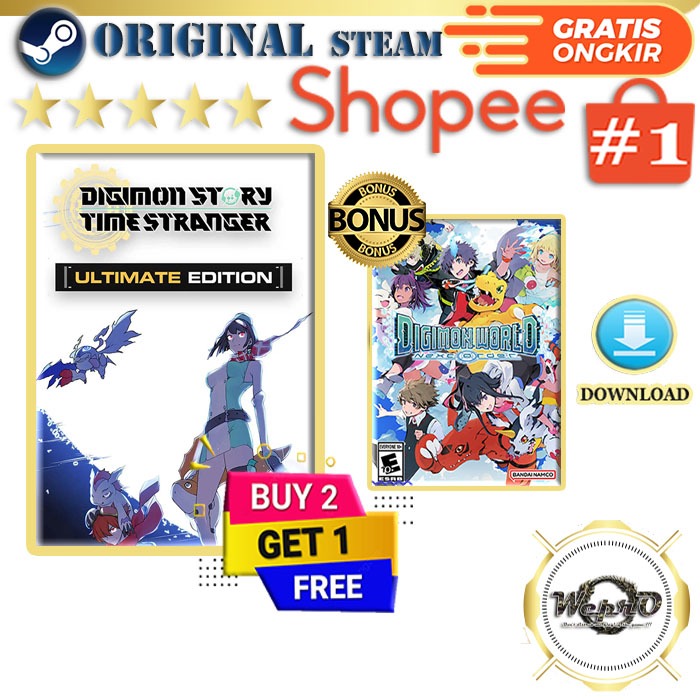 Jual Digimon Story Time Stranger Ultimate Edition Steam - Game PC ...