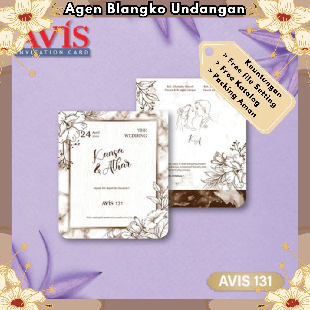 Jual Blangko Terbaru Avis 131 | Blangko Undangan | Blangko Kosong ...