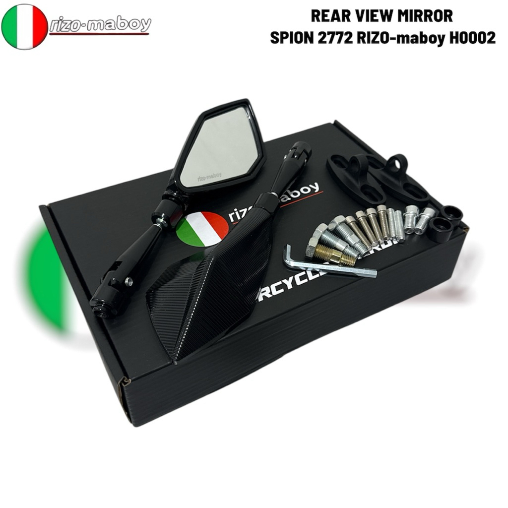 Jual Rizo-maboy Racing - Spion Rizo-maboy 2772 Model Lipat Black Series ...