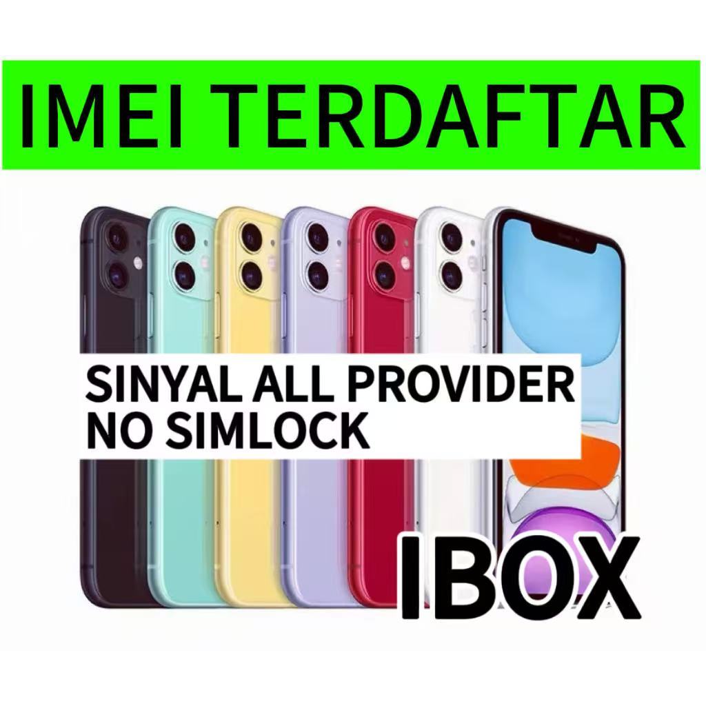 Jual IBOX IP 11 IMEI Terdaftar64G 128GB 256GB Second Bekas Normal ...
