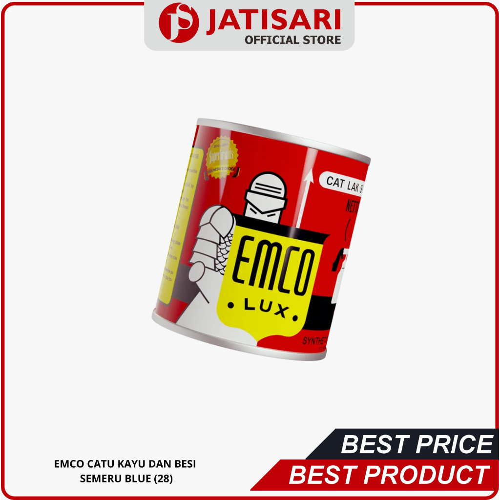 Jual Emco Cat Kayu dan Besi Kemasan 1/2 kg | Shopee Indonesia