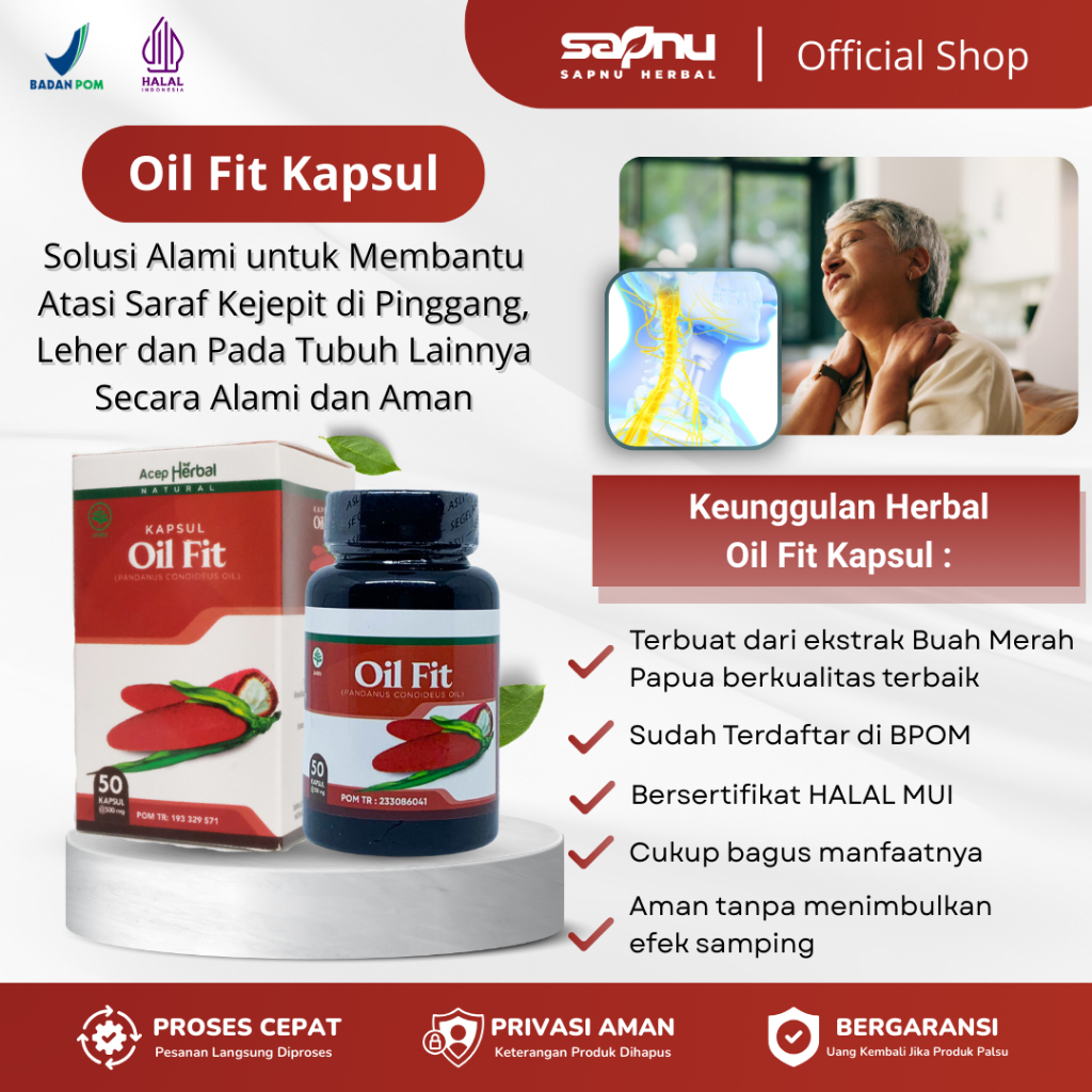 Jual Obat Syaraf / Saraf Kejepit Herbal – Atasi Nyeri Tulang Belakang ...