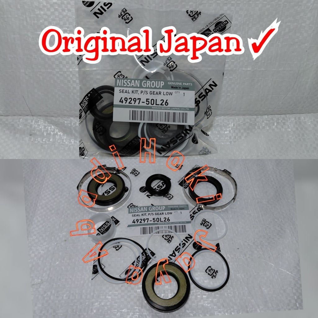 Jual Seal Sil Kit Power Steering Bawah Rack Rak Stir Steering Gear ...