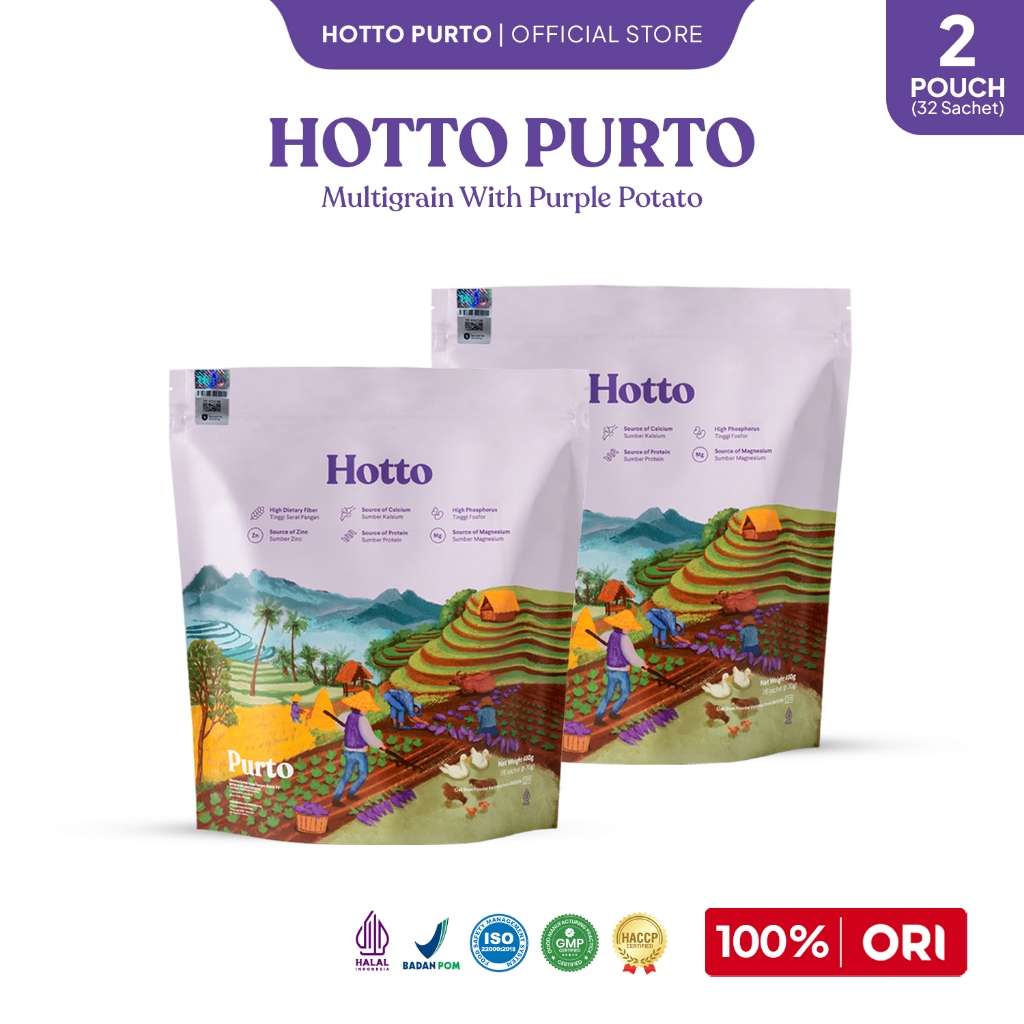 Jual HOTTO PURTO - Oatmeal, Makanan Diet, Granola, Oat, Minuman, Diet ...