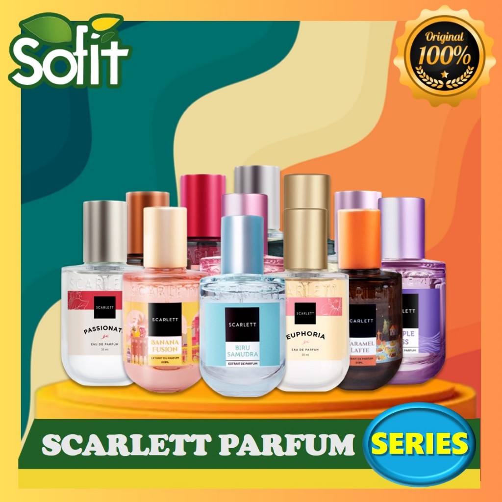 Jual Scarlett Eau De Parfum 30ml SERIES | Parfum Original Unisex Tahan ...