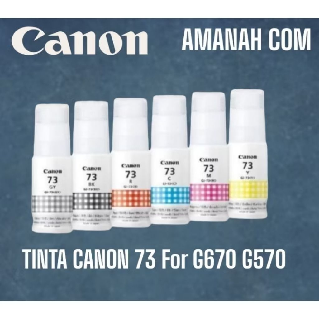 Jual Tinta Canon GI 73 Original Untuk Printer G570 dan G670 variaan ...