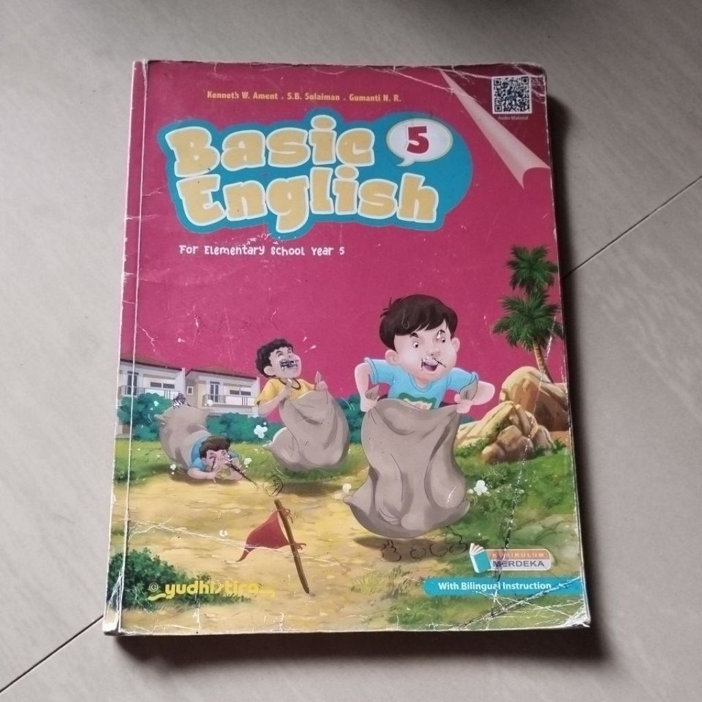 Jual BUKU ORI BUKU BASIC ENGLISH SD KELAS V/5 PENERBIT YUDHISTIRA ...