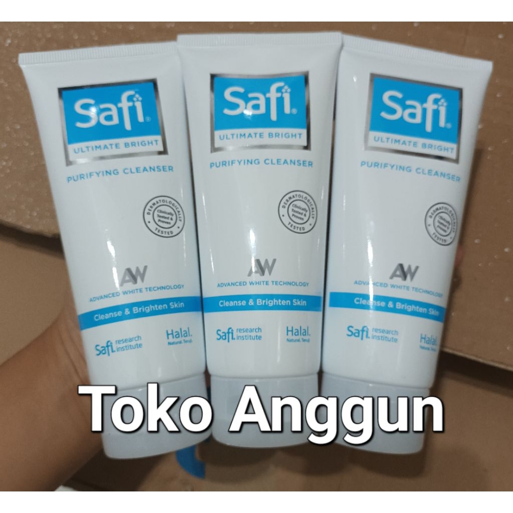 Jual SAFI ULTIMATE BRIGHT PURIFYING CLEANSER 100g | Shopee Indonesia