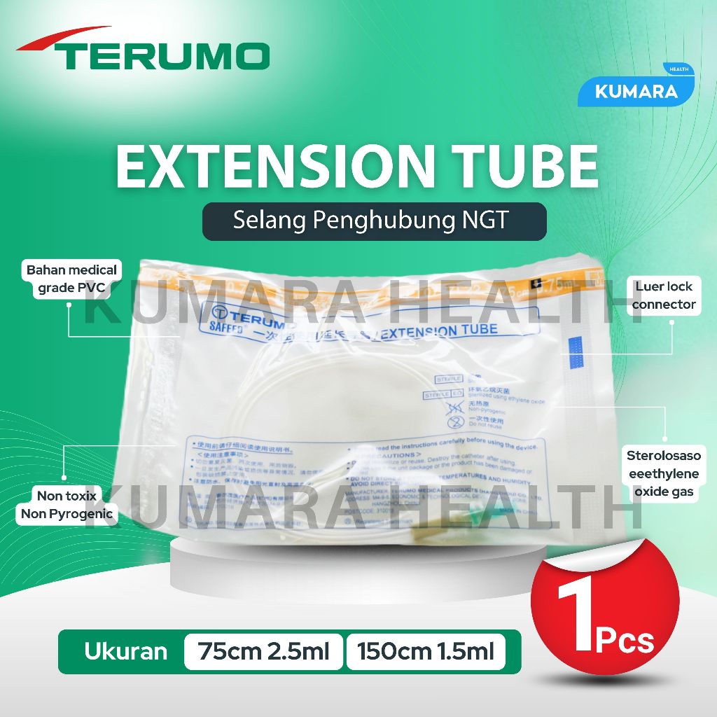 Jual TERUMO - Extension Tube / Selang Penghubung NGT Pcs | Shopee Indonesia