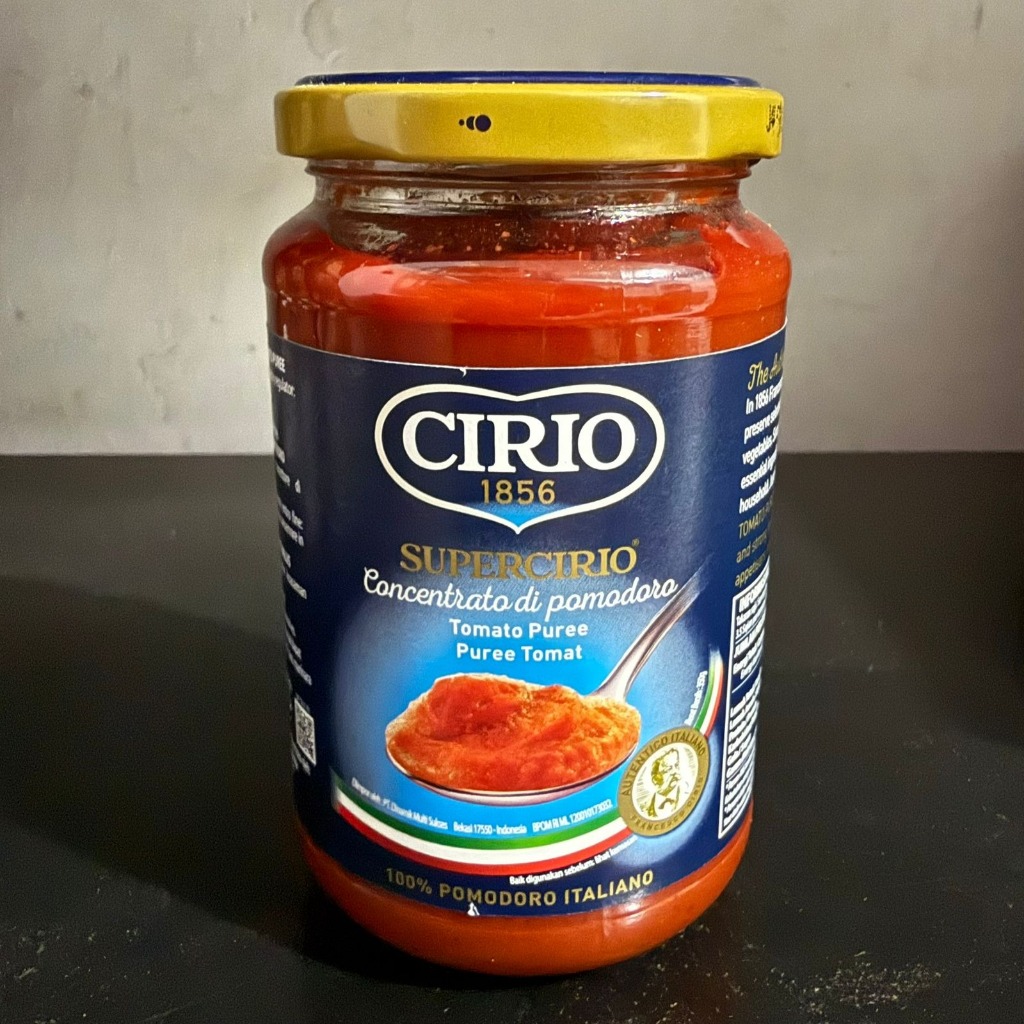 Jual CIRIO Supercirio Tomato Puree 350gr - Tomato Paste Saus Tomat ...
