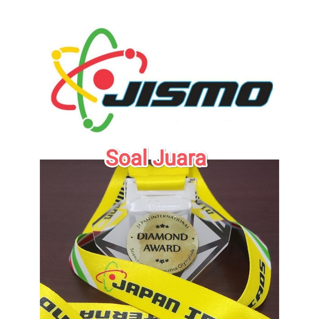 Jual Soal JISMO Japan International Science and Mathematics Olympiads ...