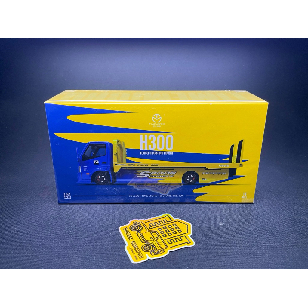 Jual Time Micro H300 SPOON Racing Flatbed Tow Custom Truck Limited ...