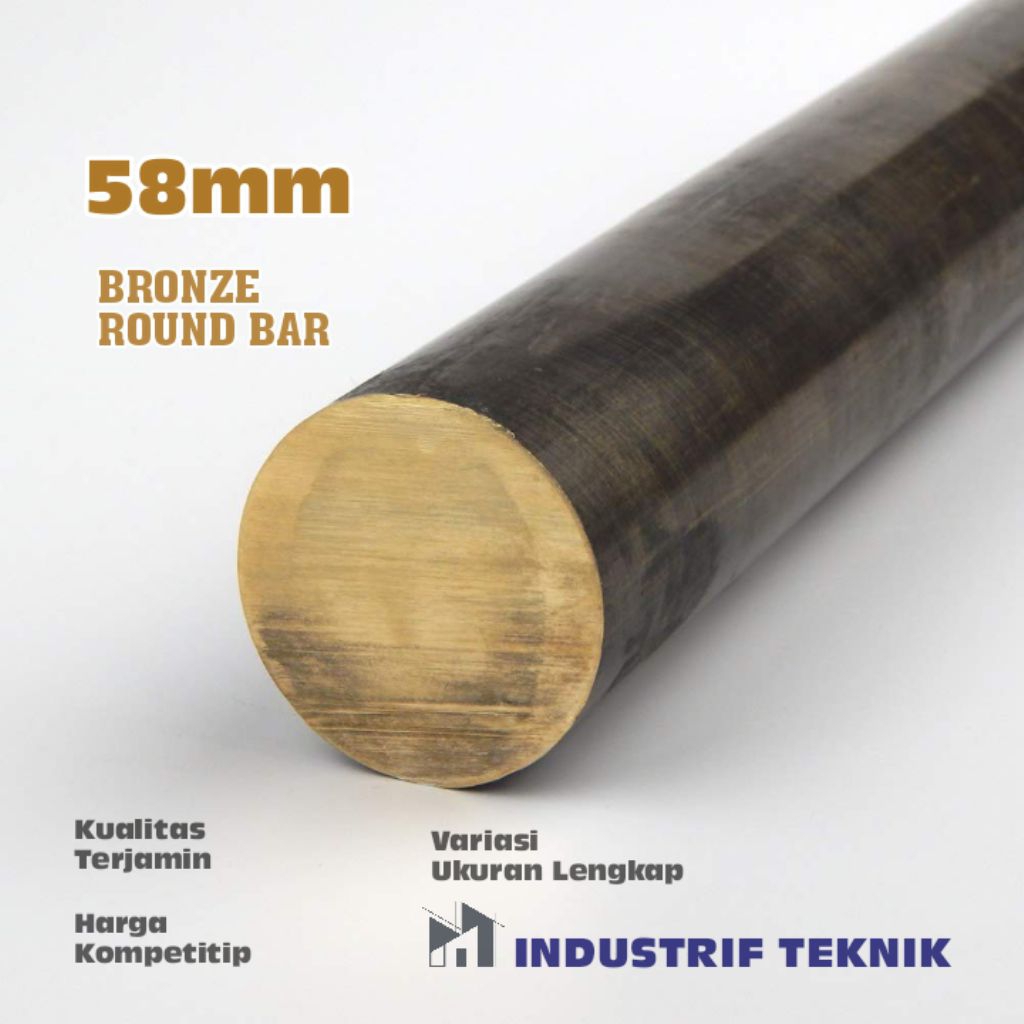 Jual AS Bronze diameter 58mm | Bronze Round Bar | harga per 1cm ...