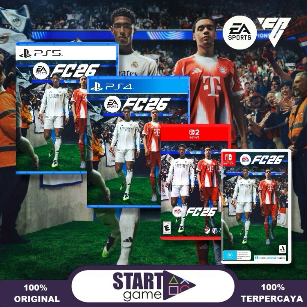 Jual FC 26 / FC26 PS5 / PS4 / Nintendo Switch 2 / Nintendo Switch | Shopee Indonesia