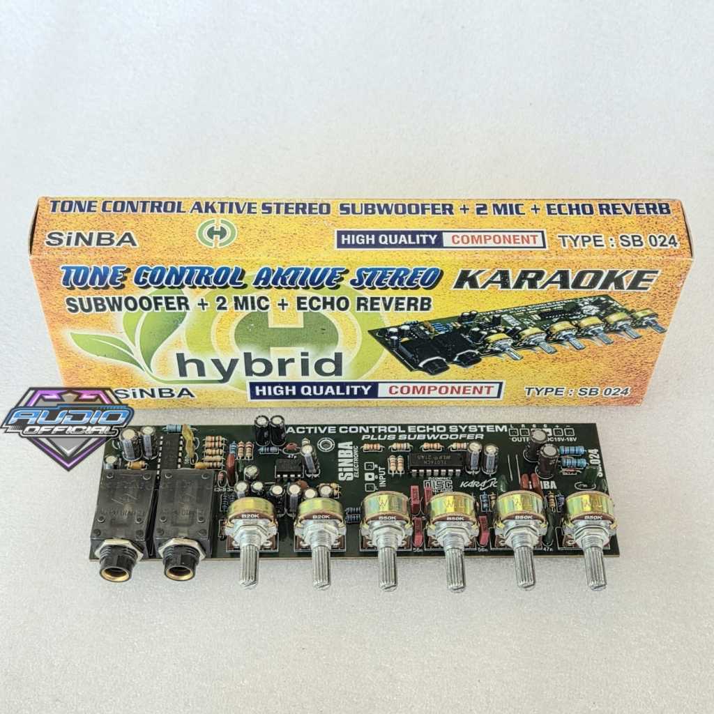 Jual STEREO TONE CONTROL HYBRIS/HYBRID + ECHO DIGITAL + SUBWOOFER ...
