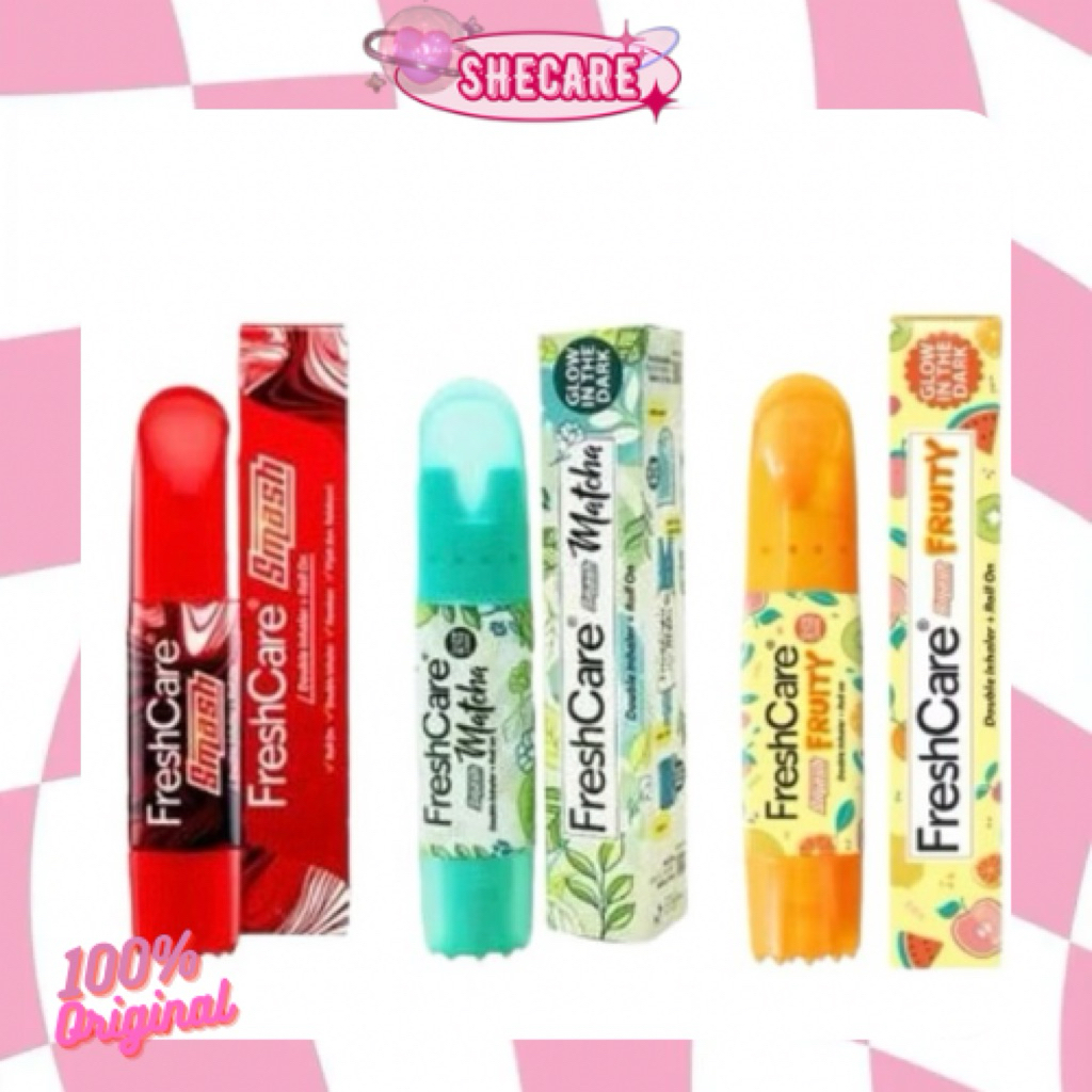 Jual FreshCare Smash Double Inhaler + Roll On 8 ml | Shopee Indonesia
