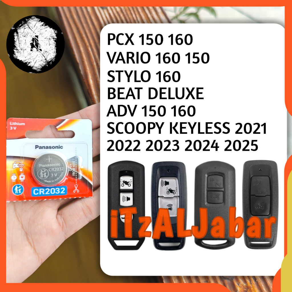 Jual Baterai remote motor PCX 150 160 VARIO 150 160 ADV 150 160 batre ...