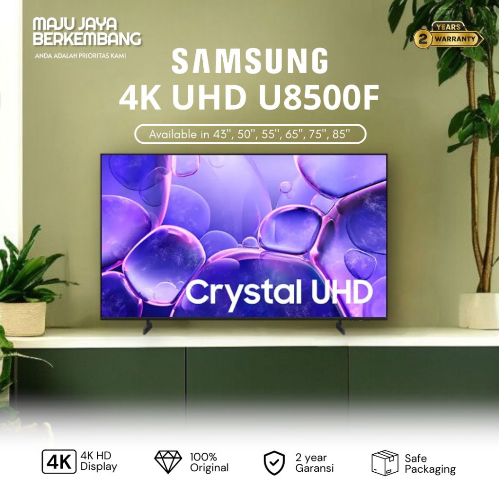 Jual SAMSUNG 75U8500F / UA75U8500F 4K SMART TV 75 inch 2025 Series ...