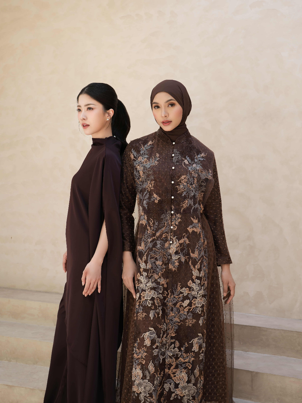 Jual Aura Label - Verona Set In Brown | Shopee Indonesia